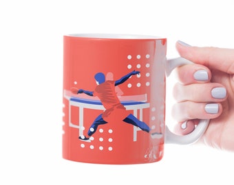 I Really Like Ping Pong Mug. Ping Pong Gift. Table Tennis Mug. Table ...