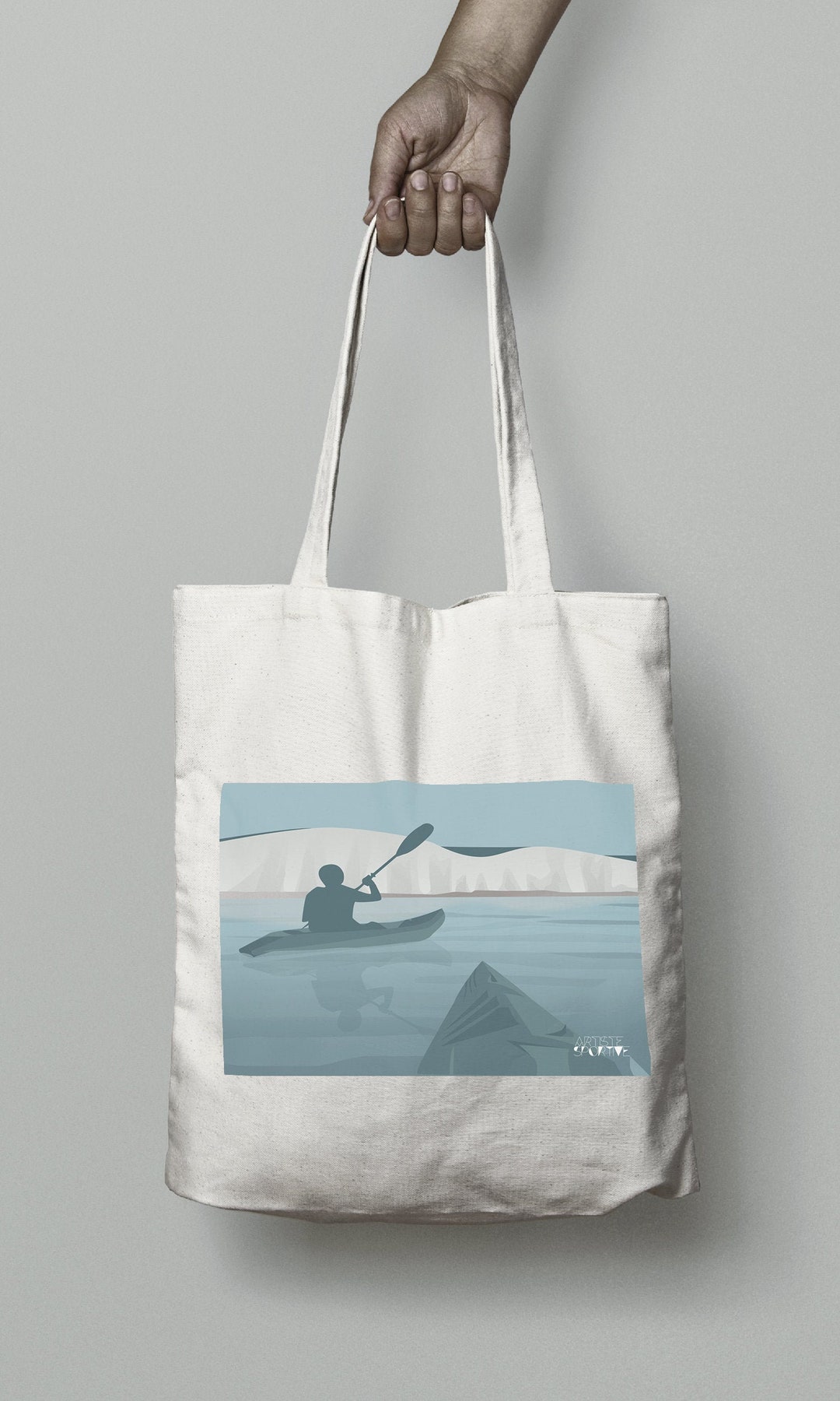 Canoe Kayak Tote Bag Gift for Kayaker Birthday or Canoe Kayak - Etsy