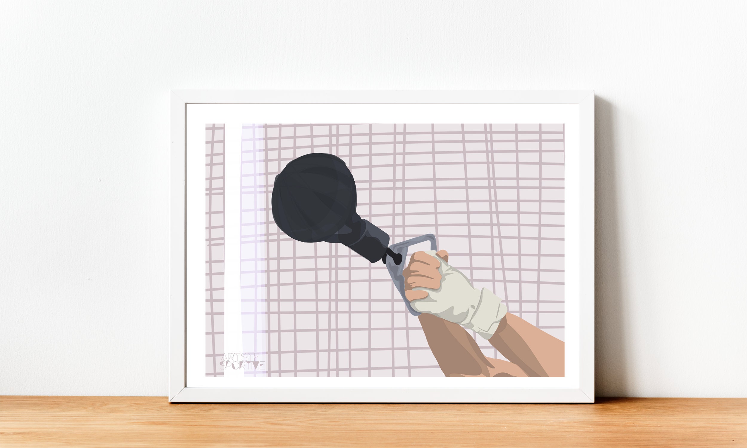 Hammer Throw Poster Illustration for Athlete or Athletics Coach or ...