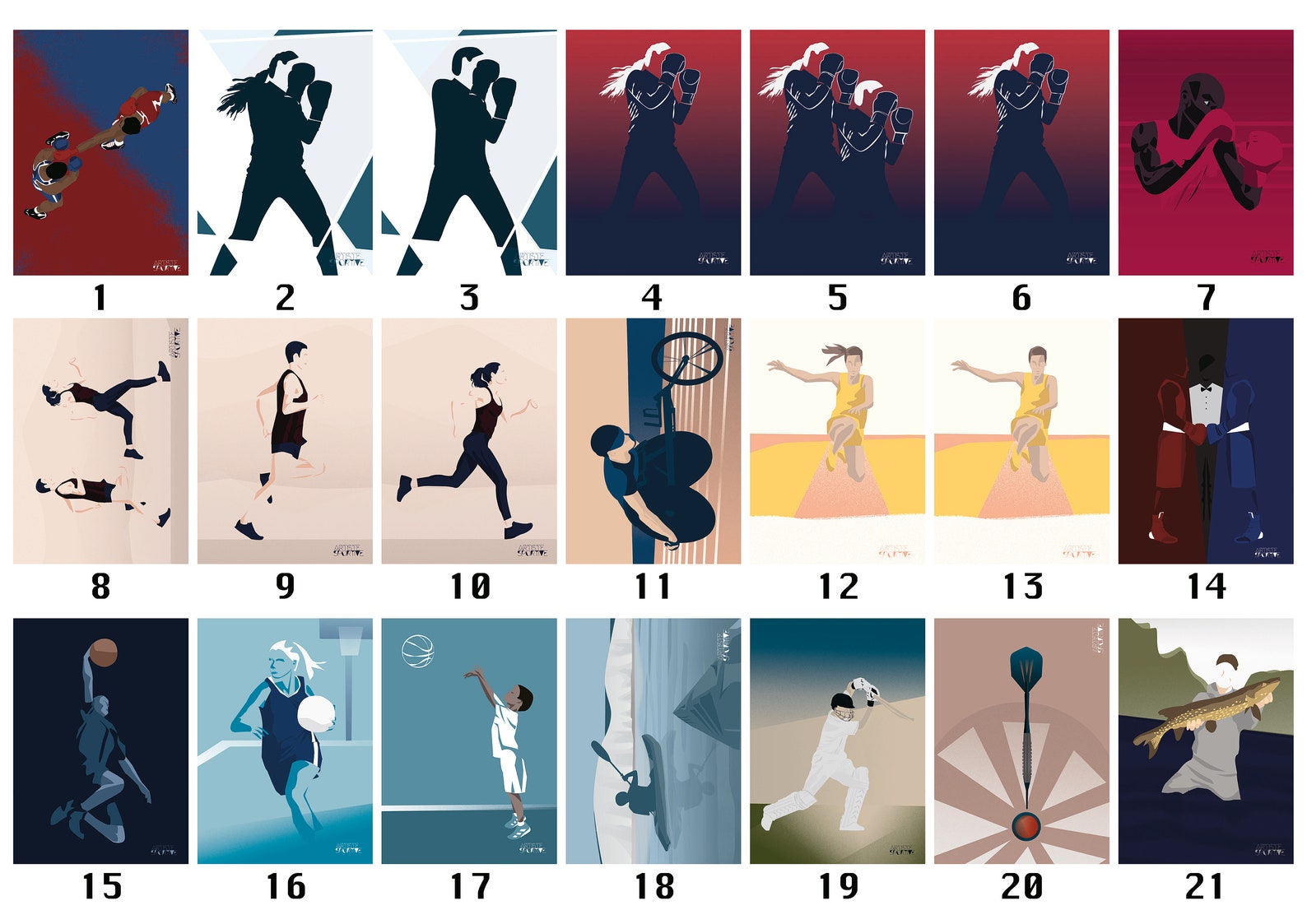 Woman Handball Card for Girl Handball Birthday Card or - Etsy