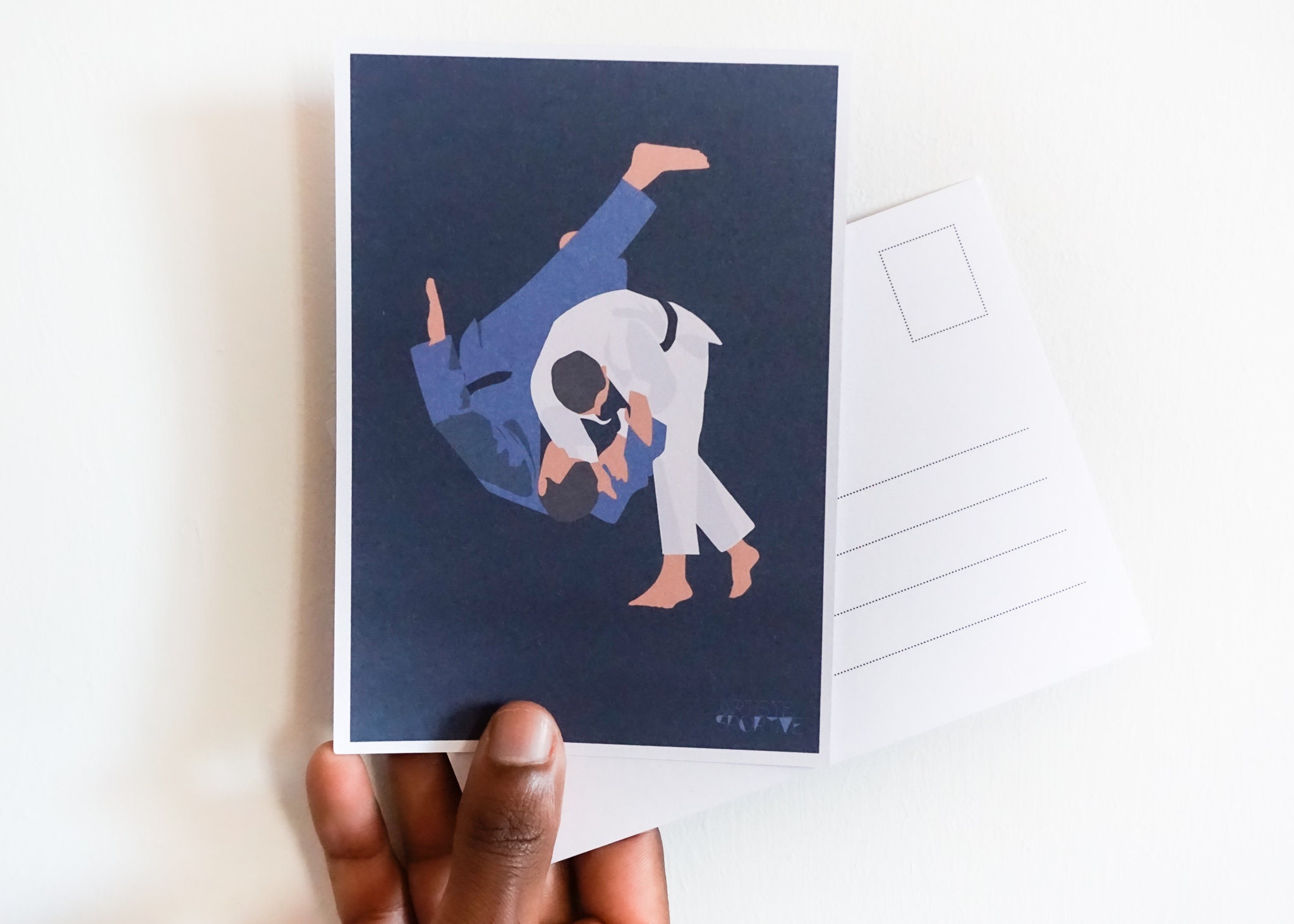 Judo Poster Gift Illustration for Boy or Teen Judo Player or Judoka ...