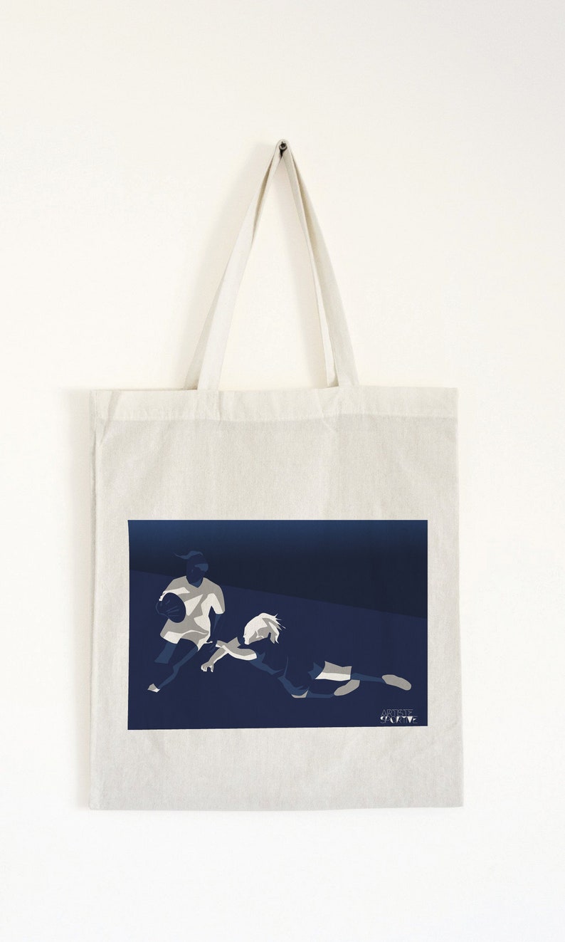 Female Rugby Tote Bag Gift to Personalise for a Girl Rugby Player or ...