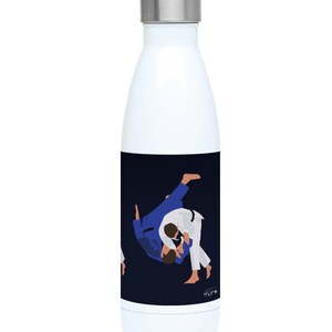 Judo Water Bottle Gift to Personalise for Boy Judo Player or Judoka ...