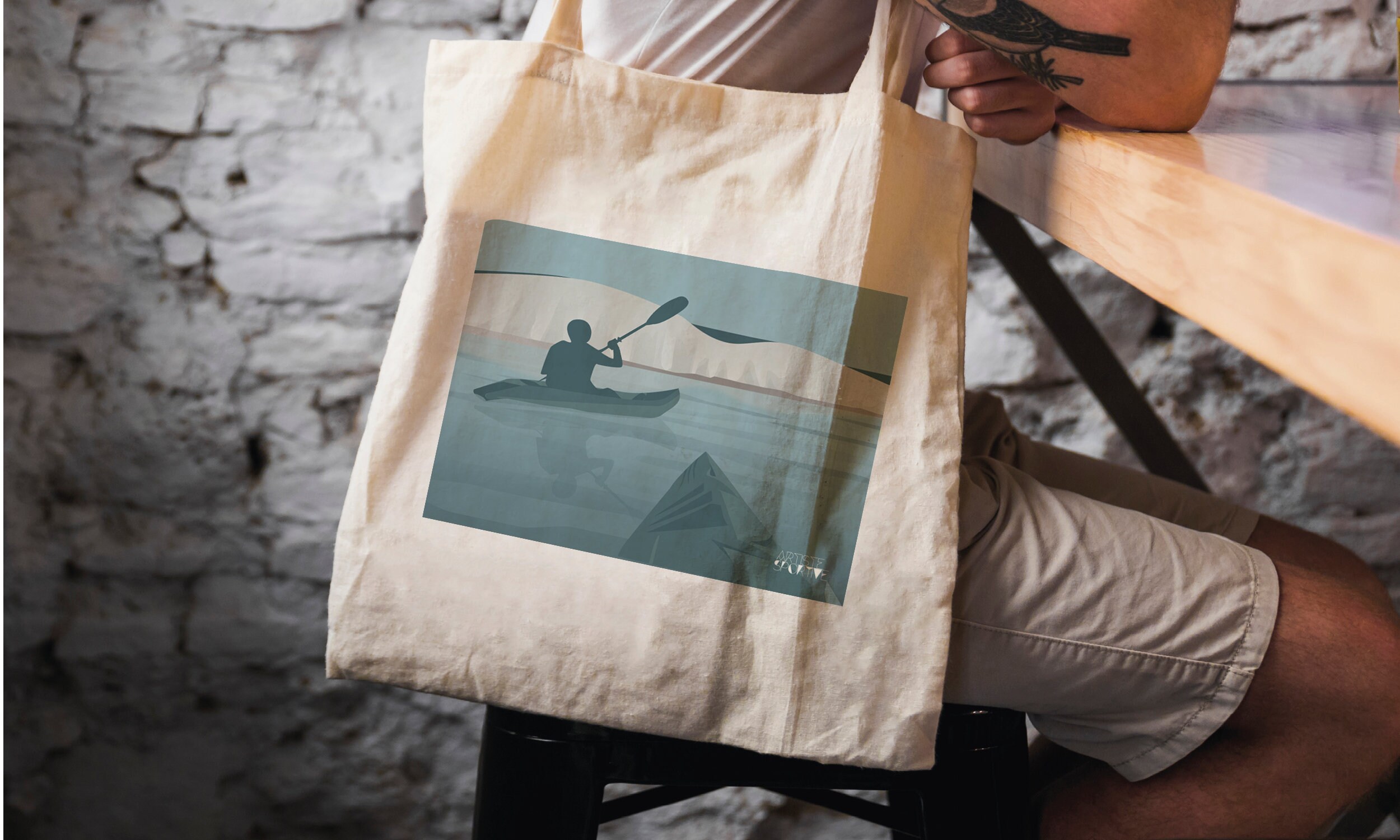 Canoe Kayak Tote Bag Gift for Kayaker Birthday or Canoe Kayak - Etsy