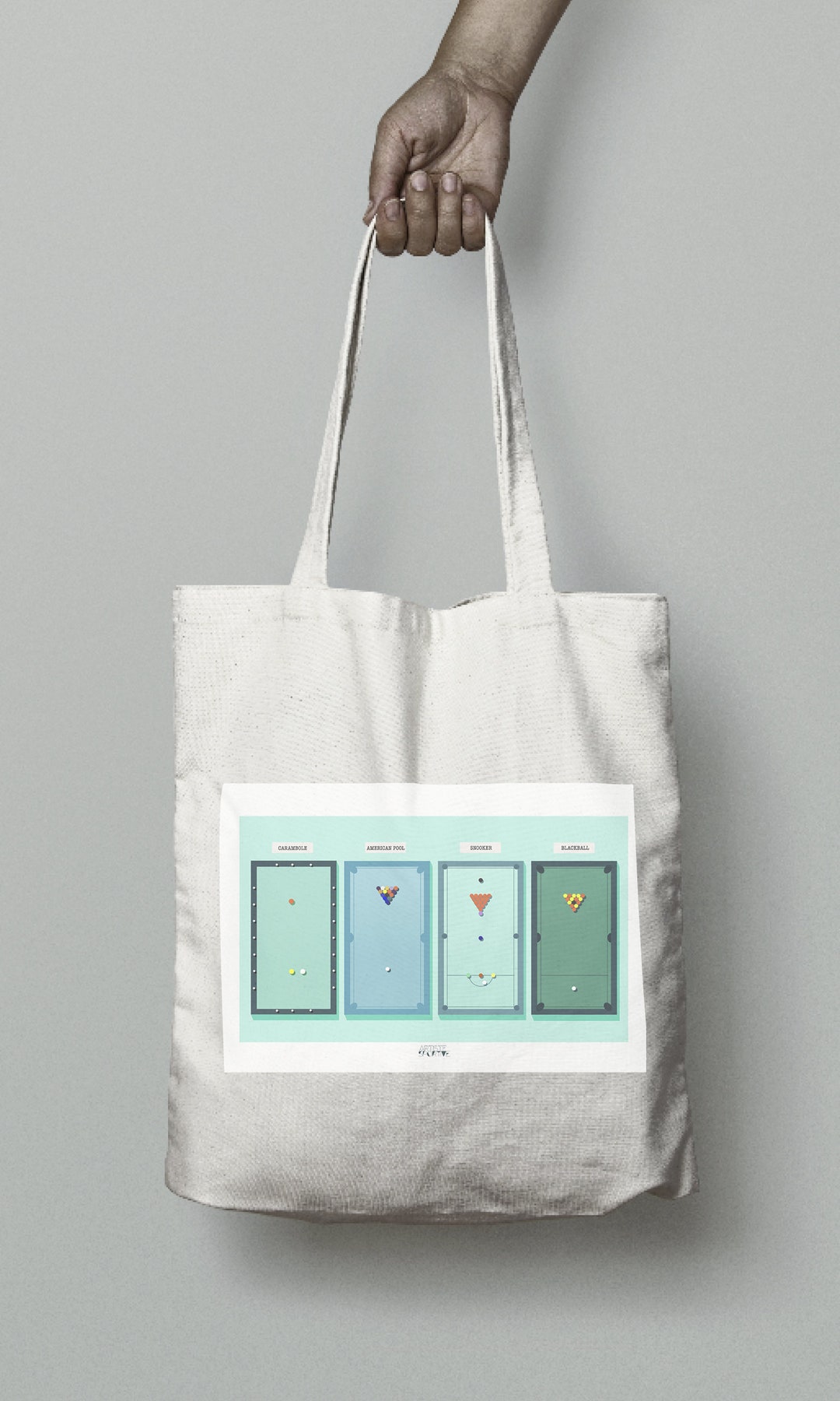 Personalized Billiard Tote Bag Coach Gift for Christmas or Birthday for ...