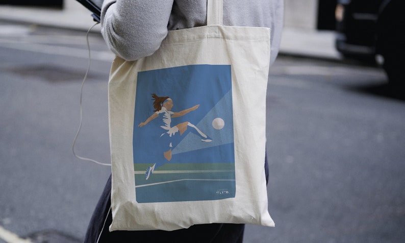 Woman Football Tote Bag Gift to Personalise for Girl or Teen - Etsy