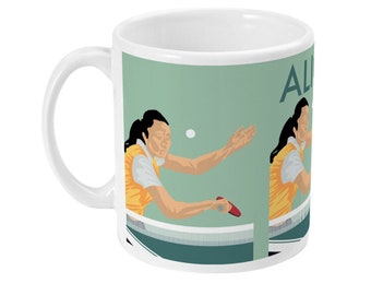 I Really Like Ping Pong Mug. Ping Pong Gift. Table Tennis Mug. Table ...