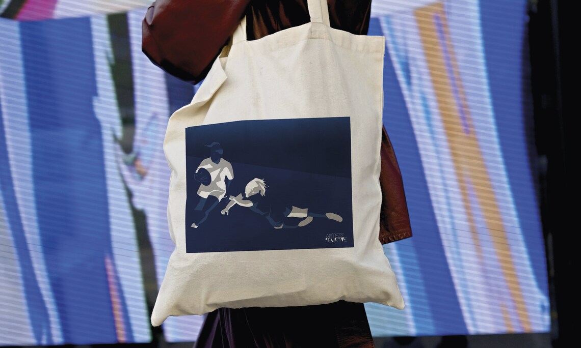 Female Rugby Tote Bag Gift to Personalise for a Girl Rugby - Etsy