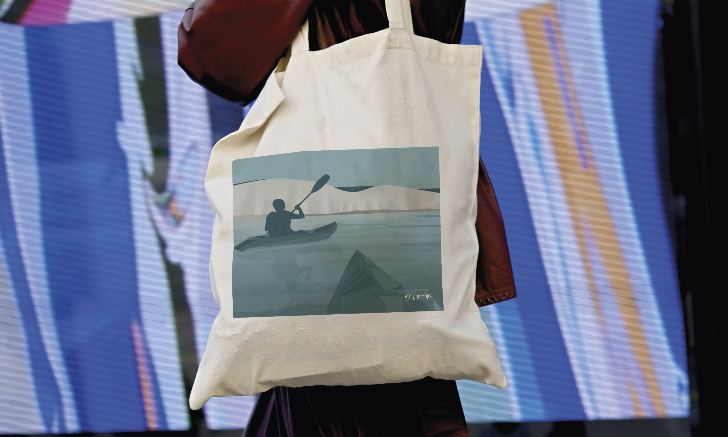 Canoe Kayak Tote Bag Gift for Kayaker Birthday or Canoe Kayak - Etsy