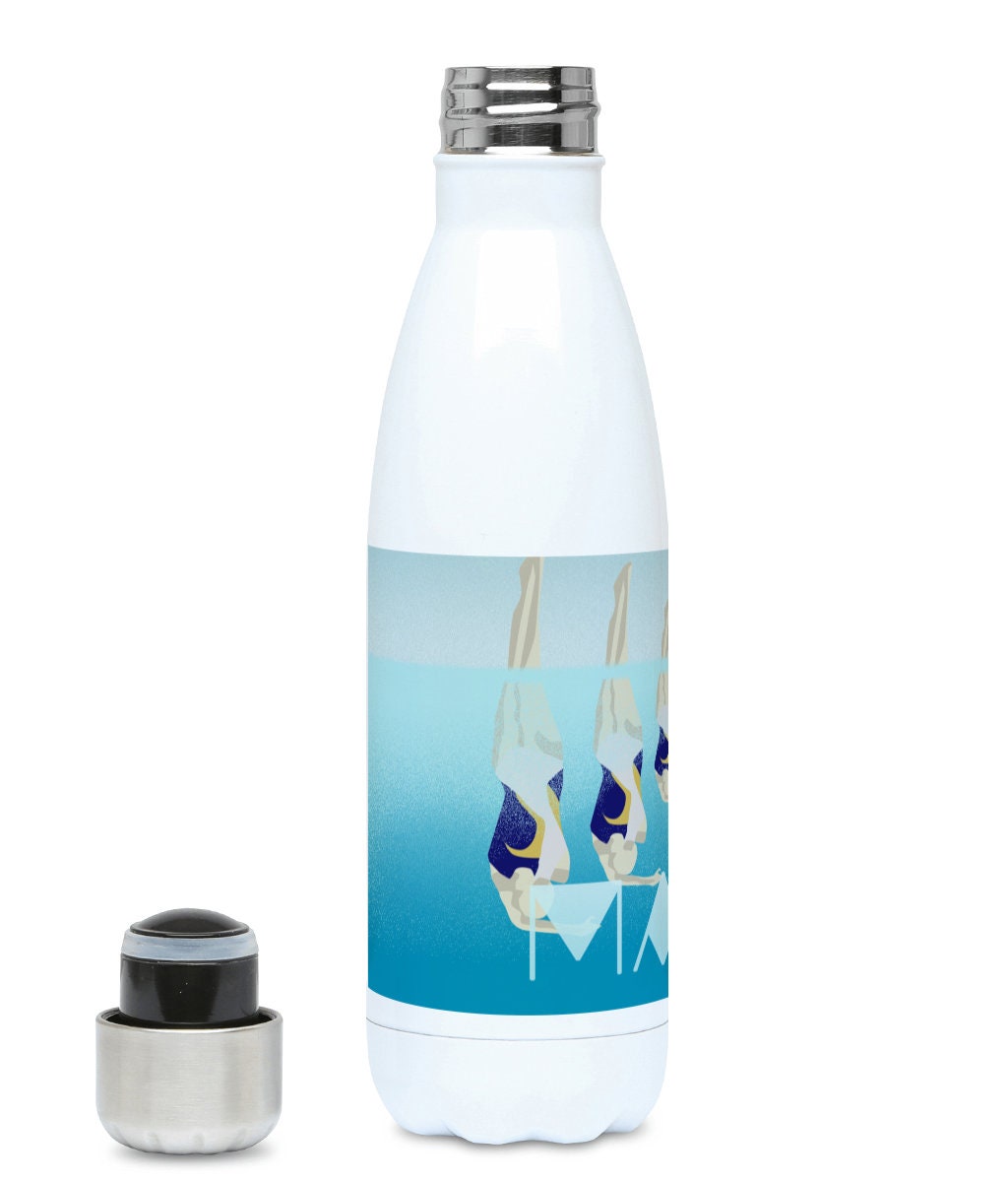 Synchronised Swimming Water Bottle Gift to Personalise for - Etsy