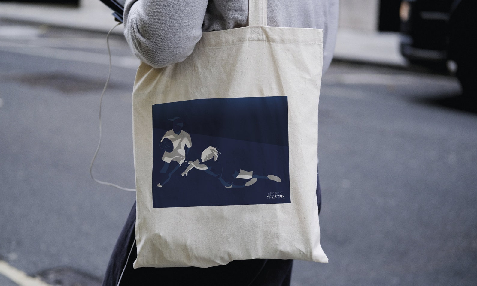 Female Rugby Tote Bag Gift to Personalise for a Girl Rugby Player or ...