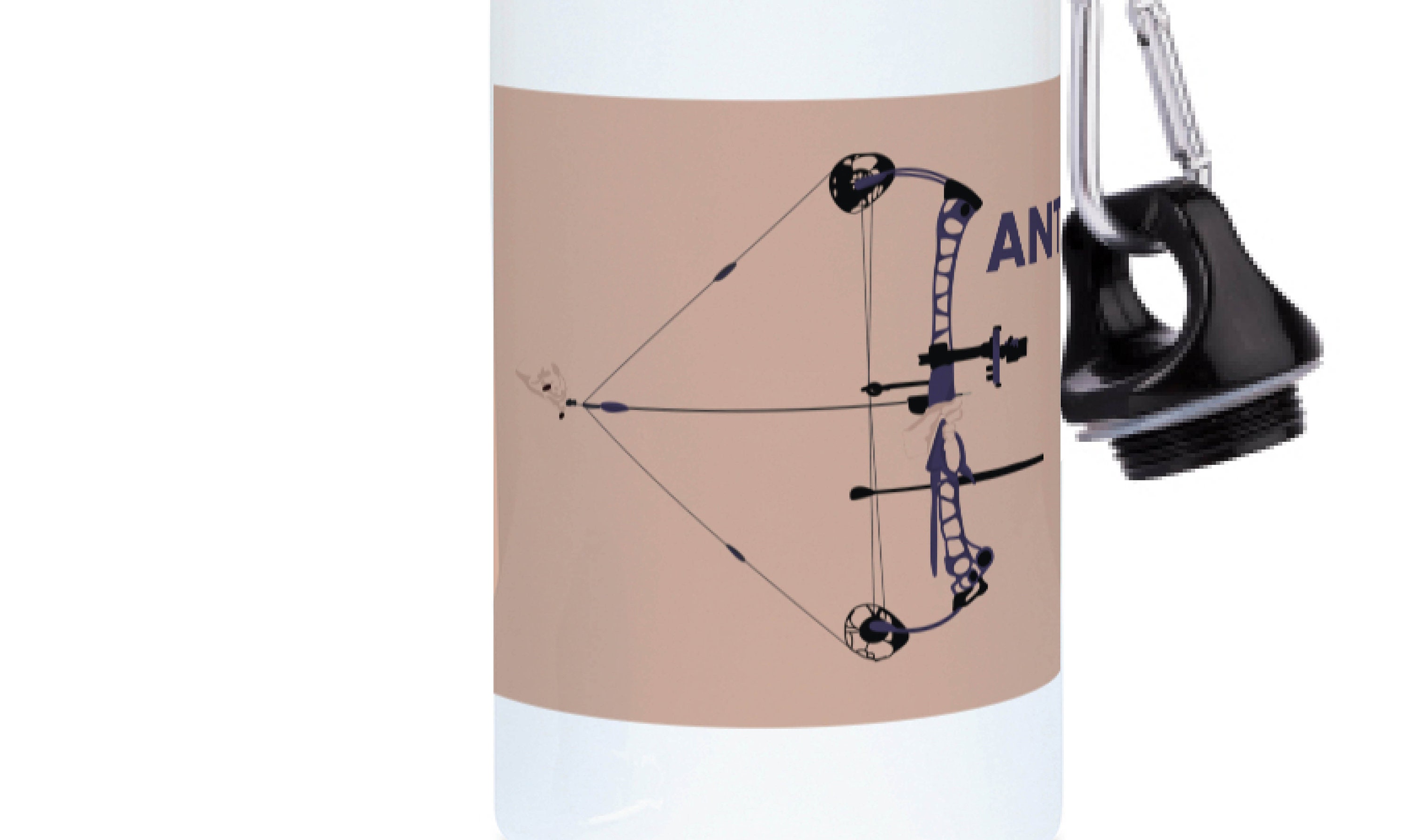 Compound Arc Archery Insulated Water Bottle Gift to Personalise for ...