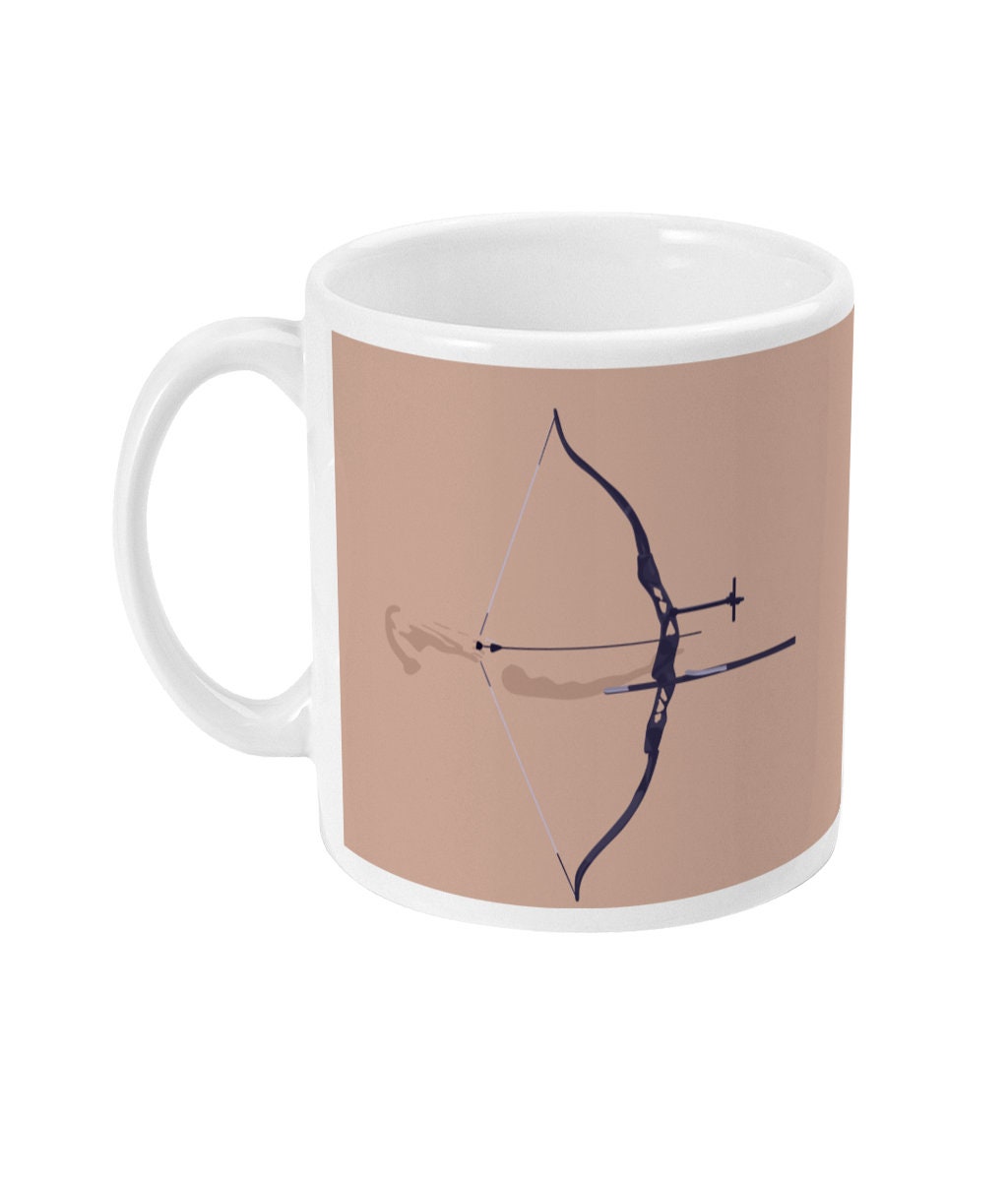 Classic Bow Mug for Archer Gift to Personalize for Archery Coach or ...