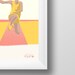 Girl Athletics Jump Poster Gift Illustration for Female Athlete or ...
