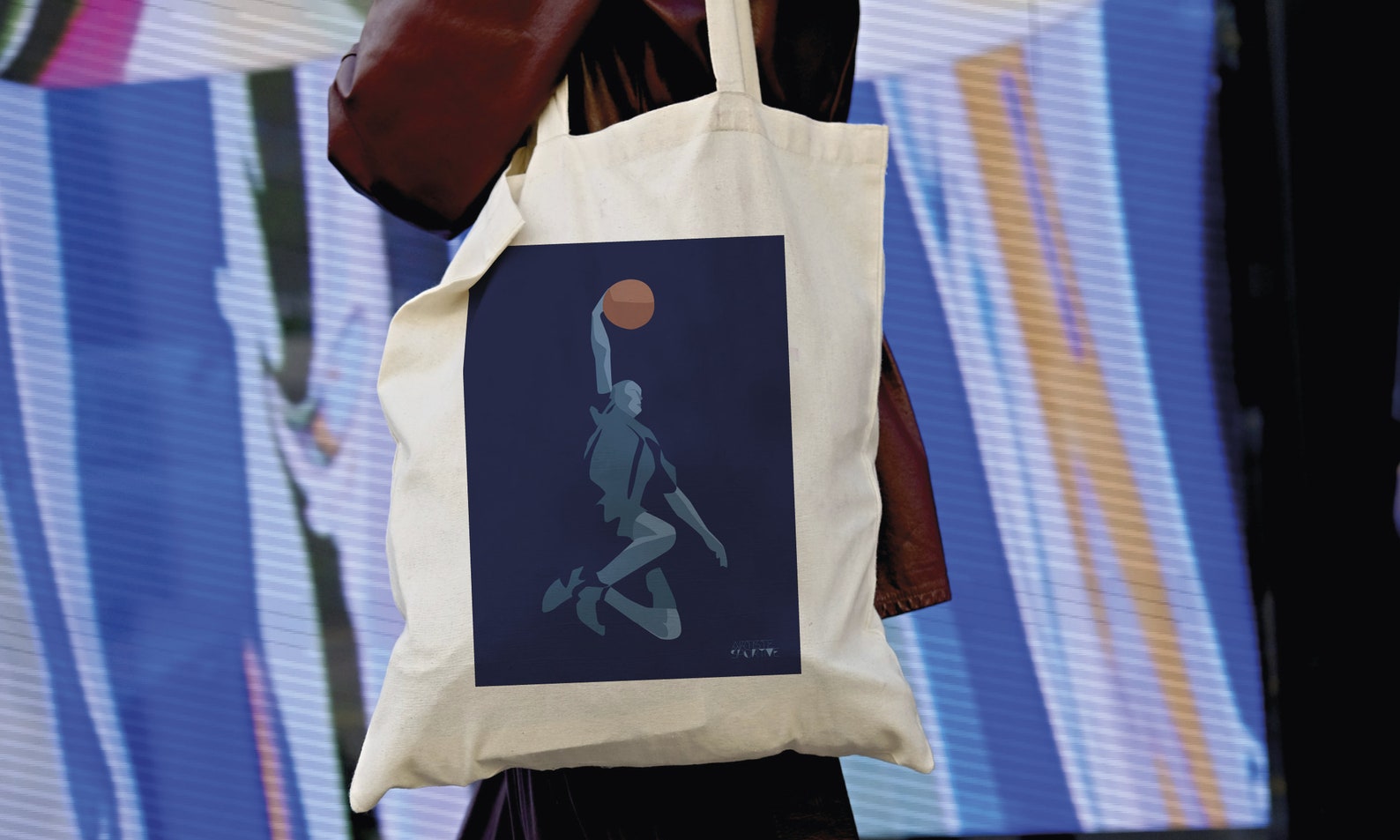 Basketball Tote Bag Gift for a Man or Teen Basketball Player or a ...