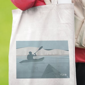 Canoe Kayak Tote Bag Gift for Kayaker Birthday or Canoe Kayak - Etsy