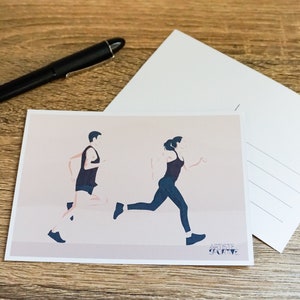 Couple Running Tote Bag Gift for a Couple of Runner or a - Etsy