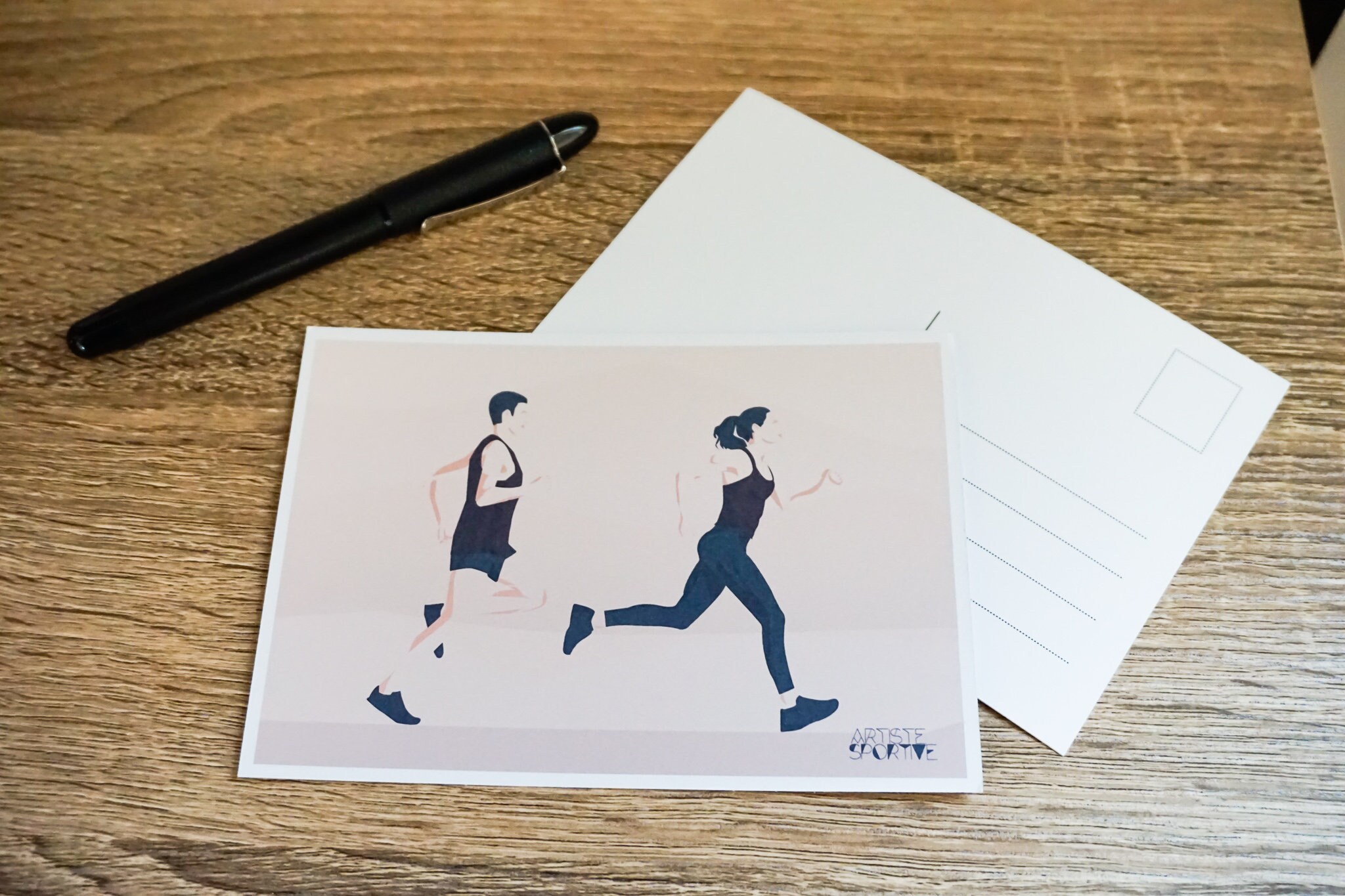 Couple Running Tote Bag Gift for a Couple of Runner or a - Etsy