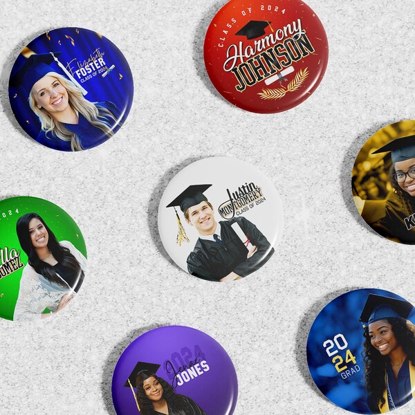 Custom Graduation Button - Etsy