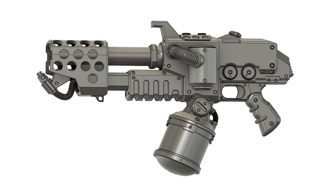 Prop Flamer STL Files, Full Scale Cosplay - Etsy Hong Kong