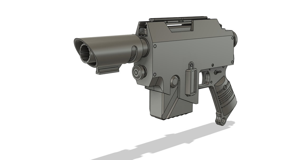 Prop Heavy Lasgun STL Files, Full Scale Cosplay - Etsy