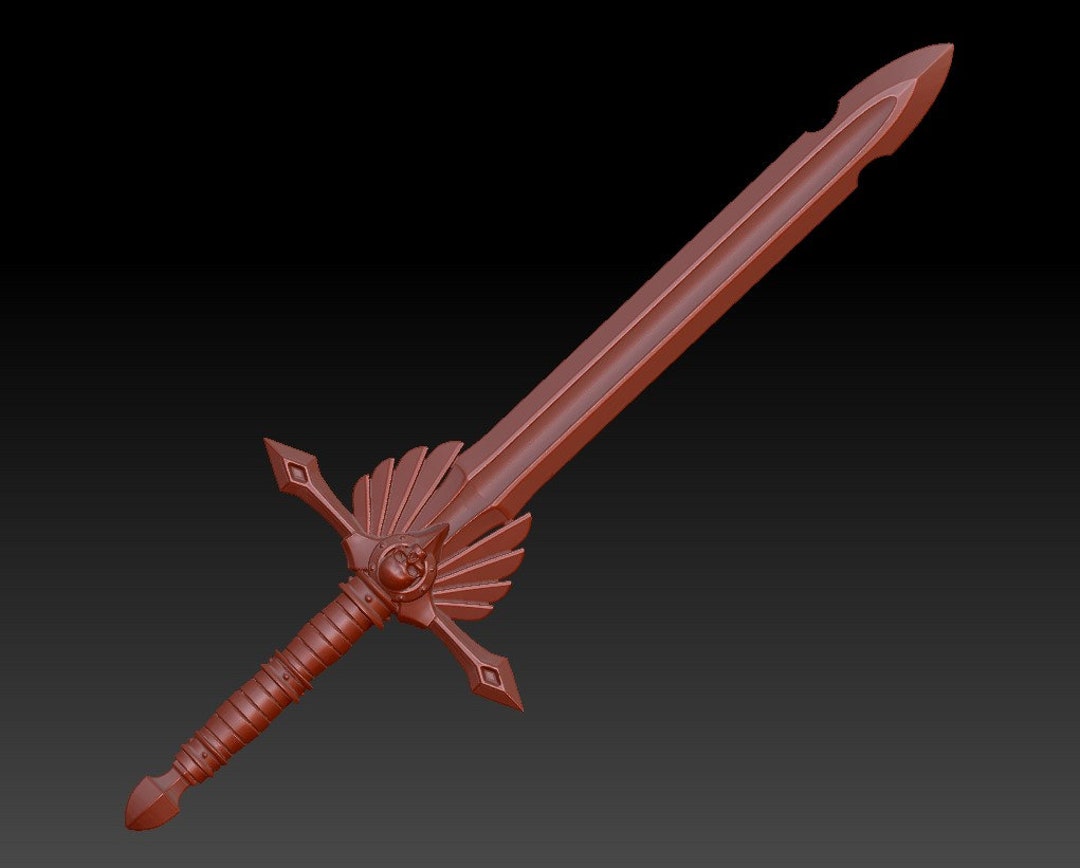 Dark Angels Sword Weapon 3D Files STL - Etsy