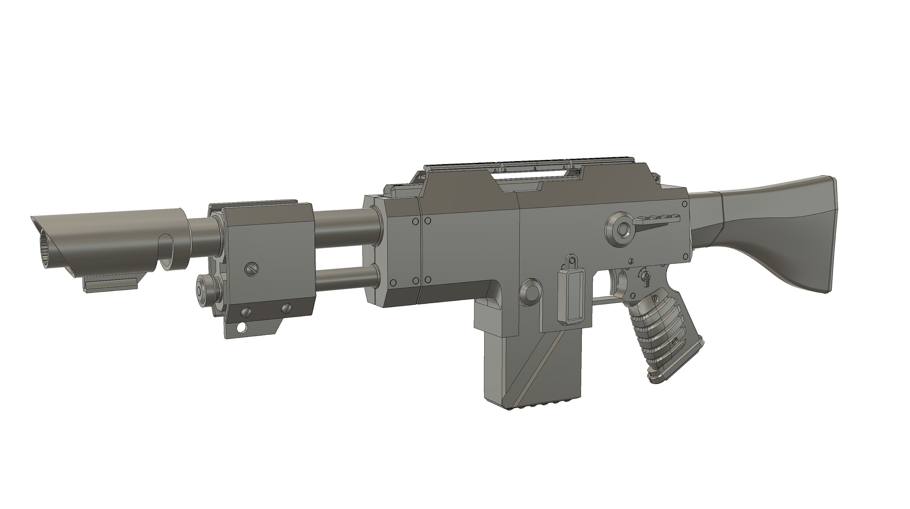 Prop Lasgun Full Scale Cosplay - Etsy