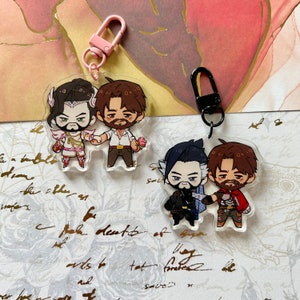 MCH Hand in Hand Acrylic Charms - Etsy