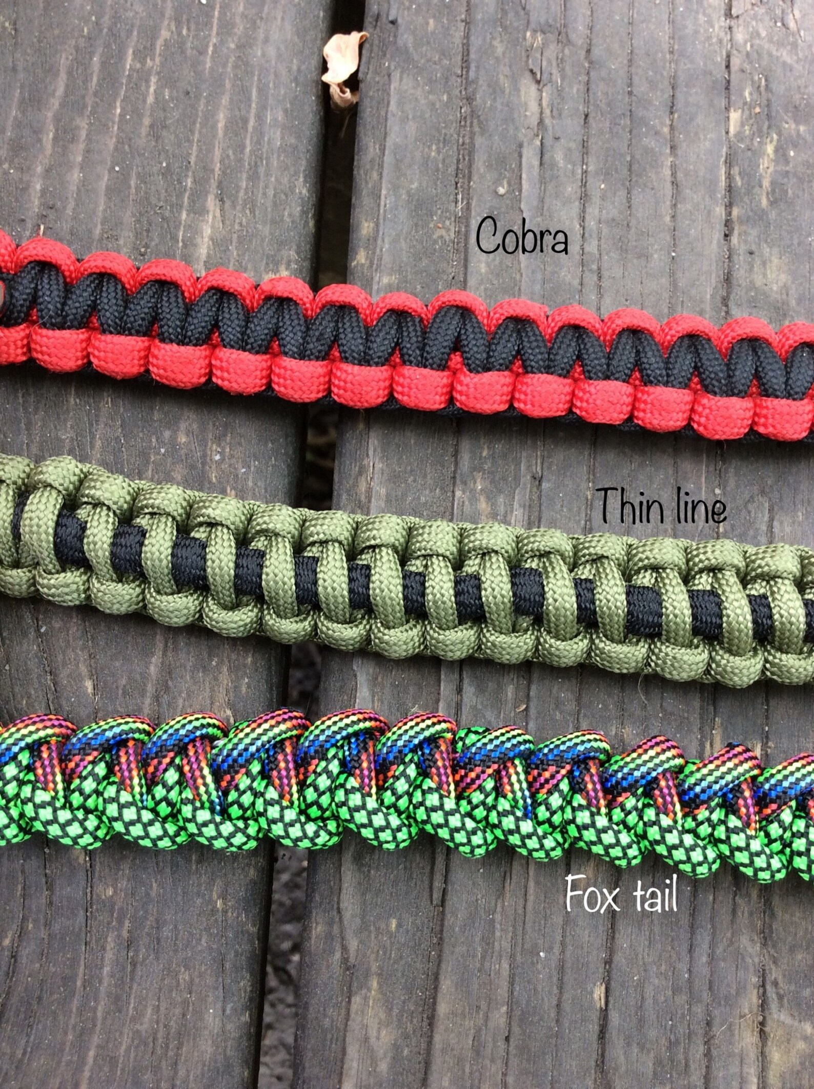 Custom Paracord Bracelet - Etsy