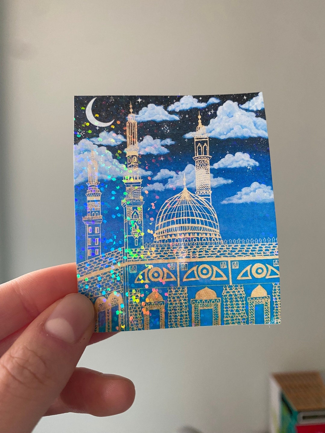 Masjid Sticker Desi Sticker Vinyl Pakistani Sticker Islamic Sticker ...