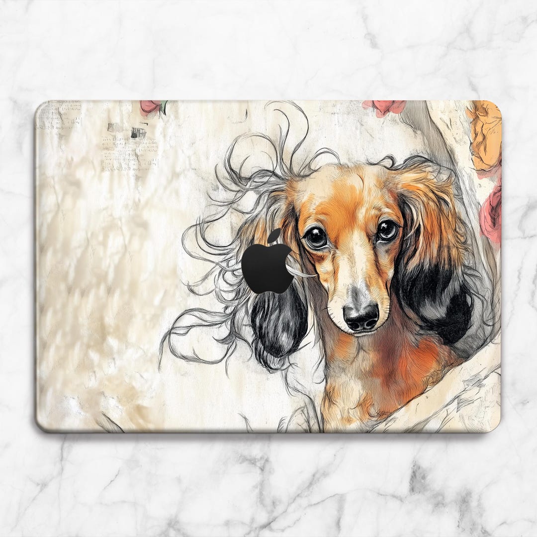 Watercolor Puppy MacBook Pro / Dog Lover Plastic Case / Animal Cover ...
