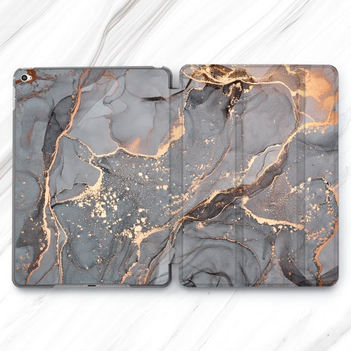 Blue Marble Ipad Pro 11 Case Golden Stripes Ipad 10.2 2021 - Etsy