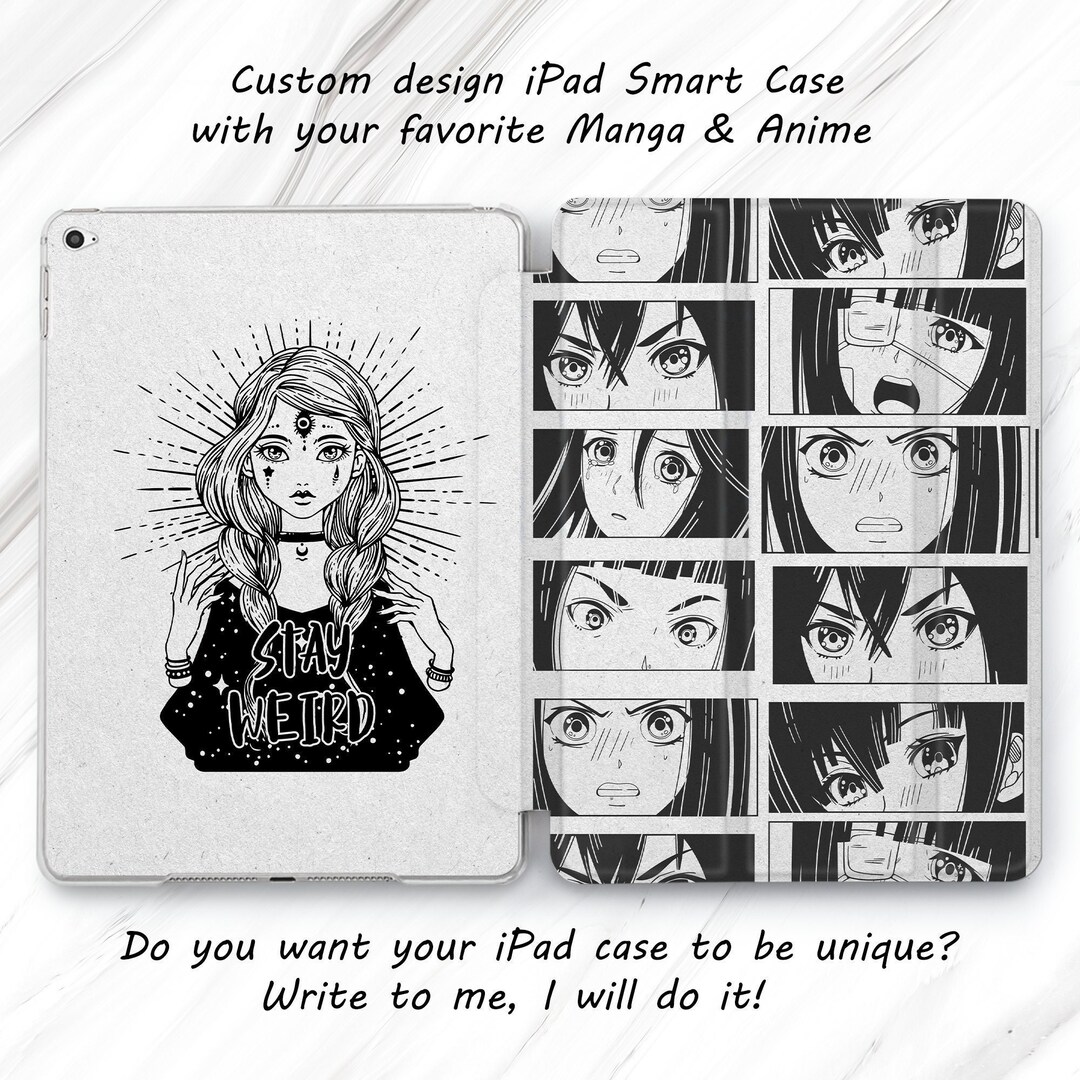 Anime Manga iPad Case: Personalized Custom Design - Etsy
