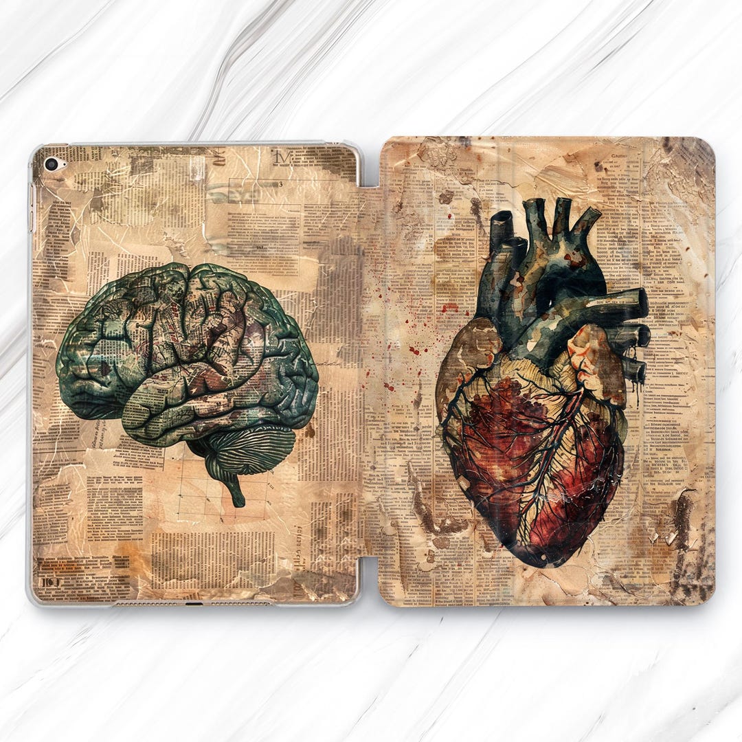 Anatomical Heart & Brain iPad Case: Medical Student Gift - Etsy