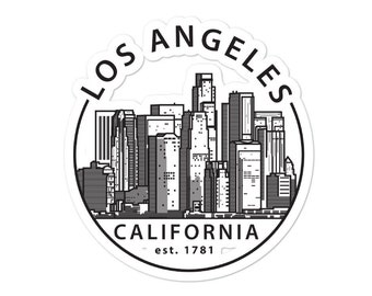 Los Angeles Skateboard Vinyl Decal Sticker LA Dodgers California Socal ...