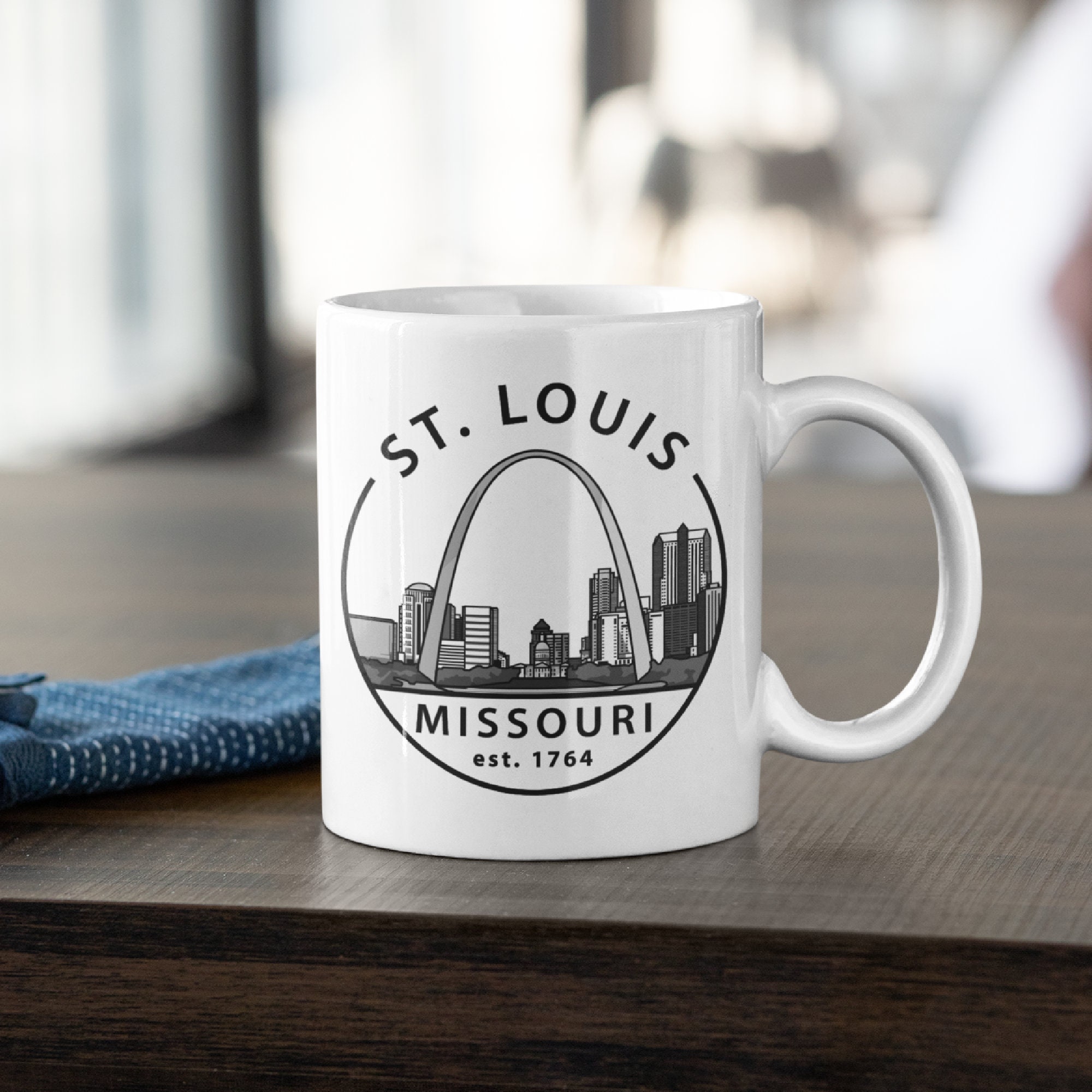 St. Louis Coffee Mug St. Louis Missouri Missouri Coffee Mugs St. Louis ...