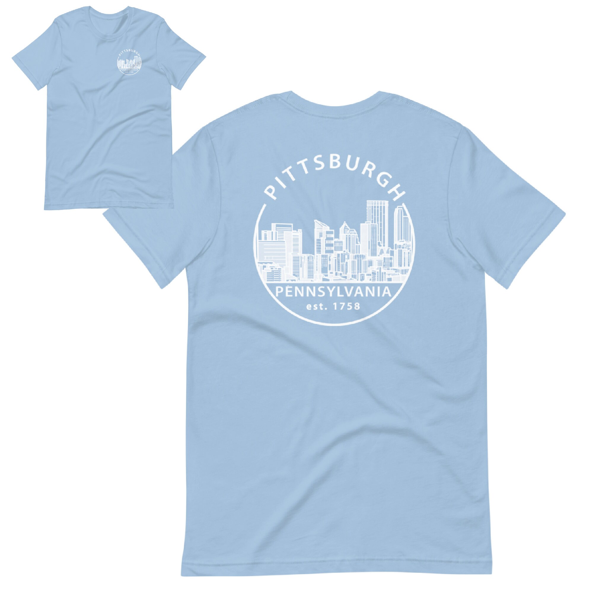 Pittsburgh T-shirt Pennsylvania T-shirt Pittsburgh Gift - Etsy
