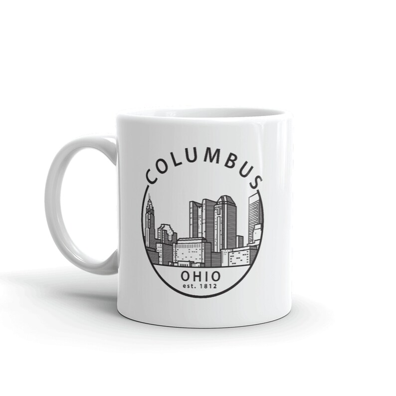 Columbus Ohio Coffee Mug Columbus Cup Columbus Mug Ohio - Etsy