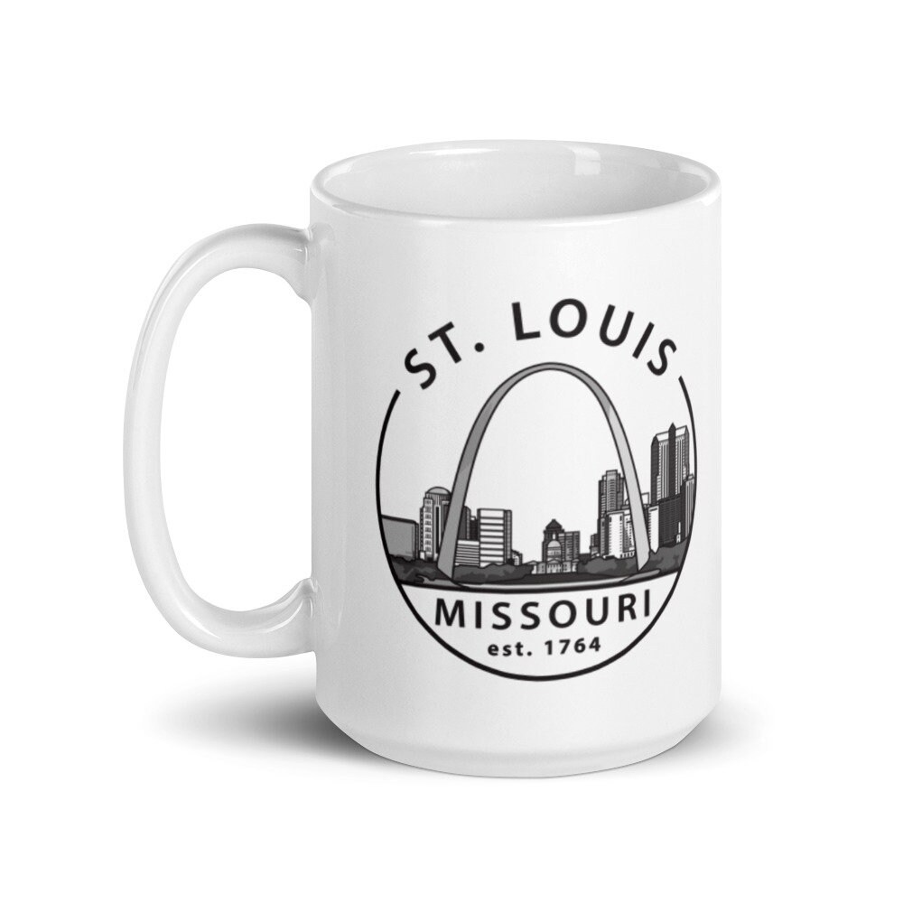 St. Louis Coffee Mug St. Louis Missouri Missouri Coffee Mugs St. Louis ...