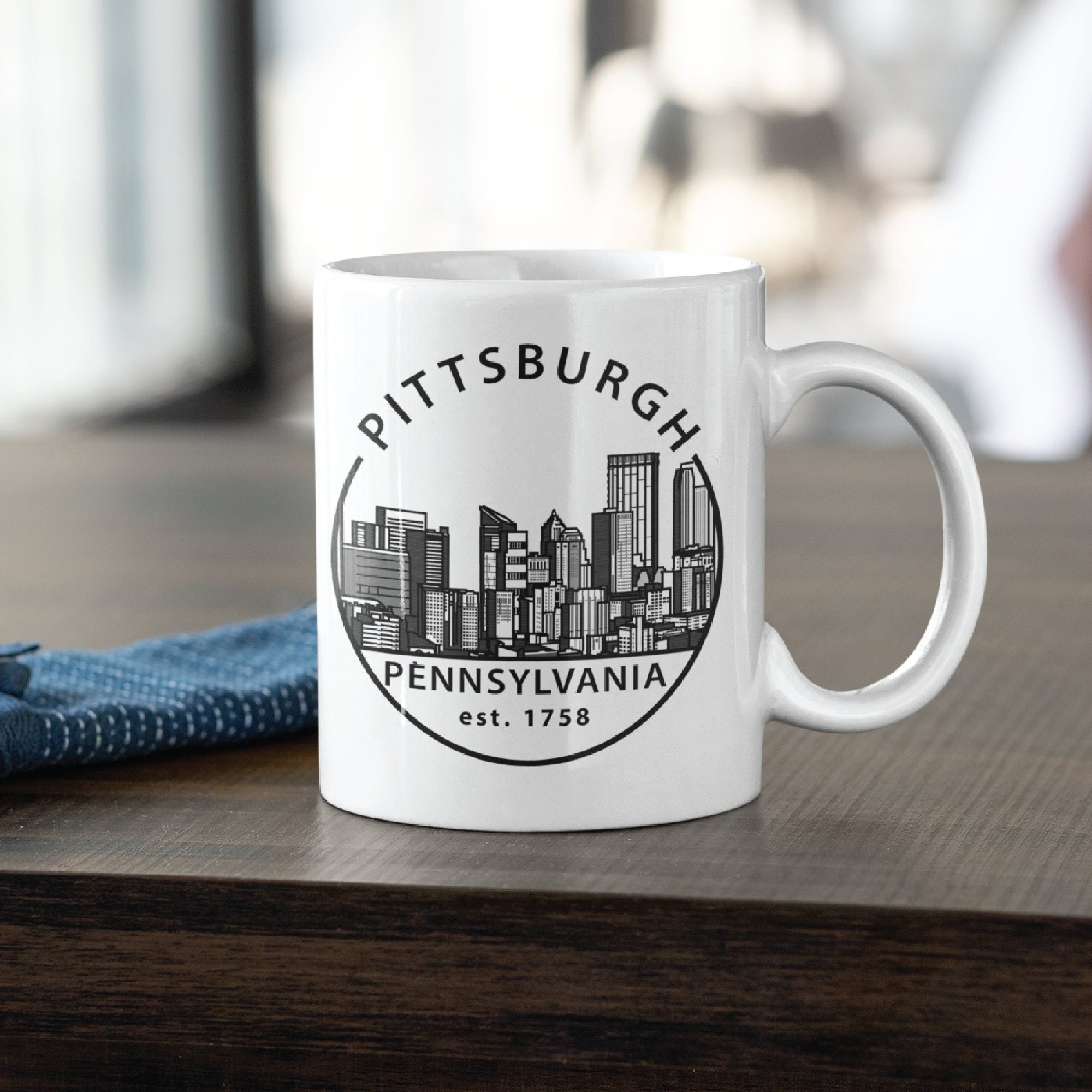 Pittsburgh Pennsylvanie Coffee Mug Coupe pittsburgh Pittsburgh ...