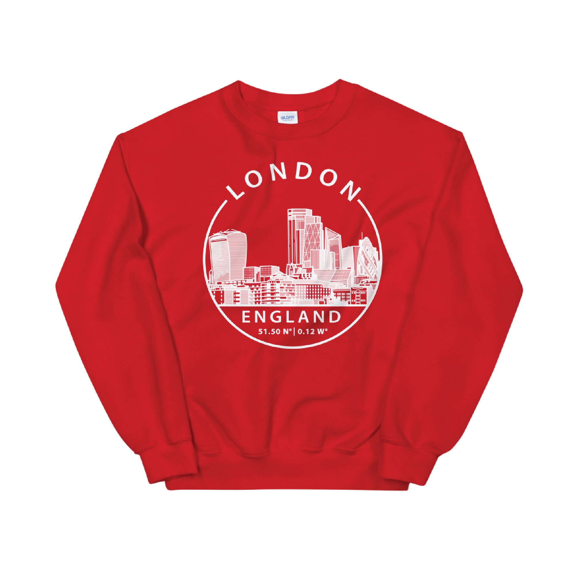 London England Sweatshirt London England Crewneck London - Etsy