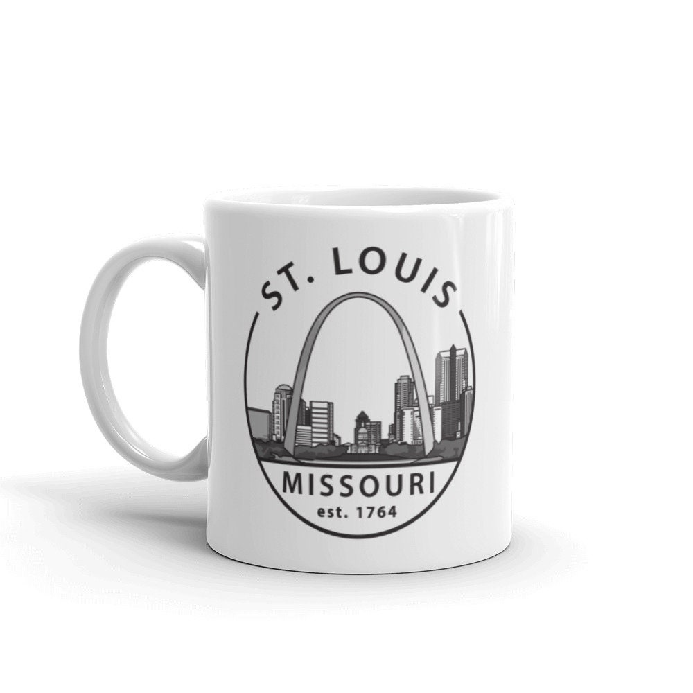 St. Louis Coffee Mug St. Louis Missouri Missouri Coffee Mugs St. Louis ...