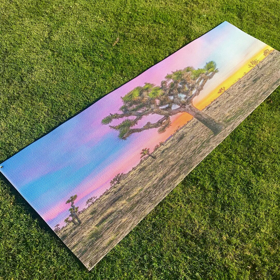 Joshua Tree Sunset Yoga Mat - Etsy