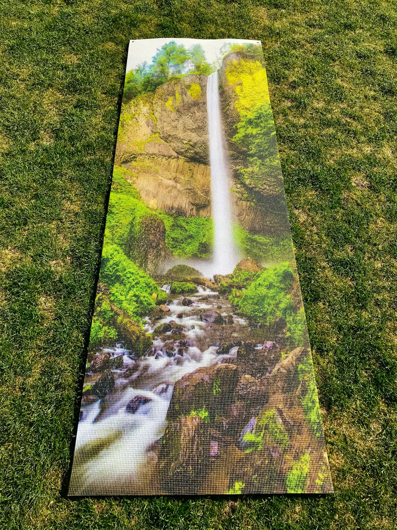 Latourell Falls Yoga Mat - Etsy