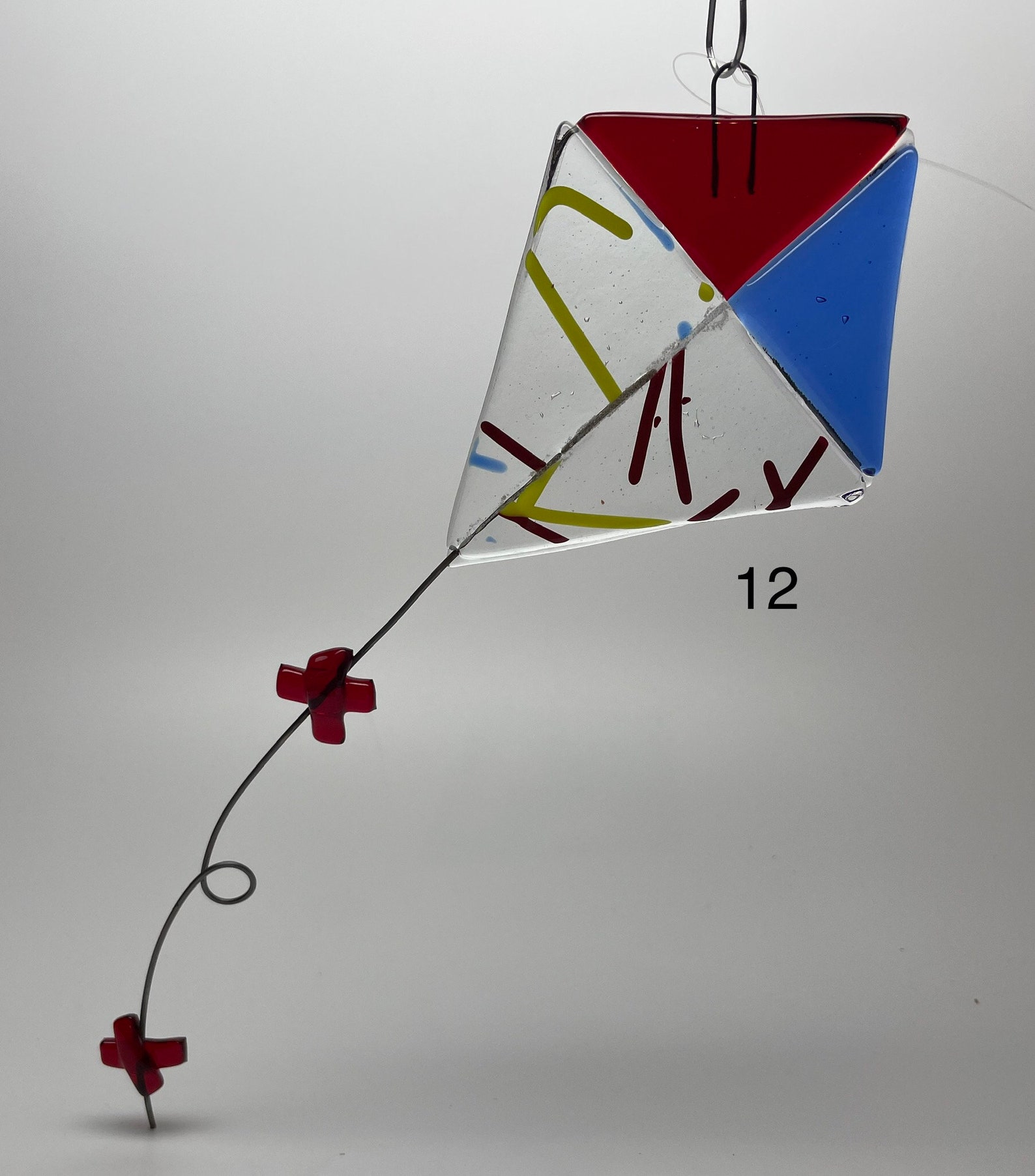 Fused Glass Spring Kite Suncatchers - Etsy