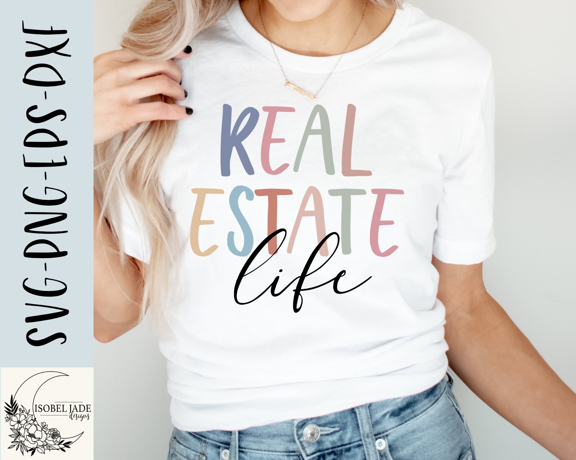 Real Estate Life Svg Real Estate Svg Realtor Sublimation | Etsy