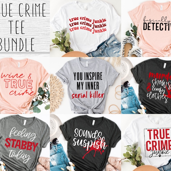 True Crime Shirt - Etsy
