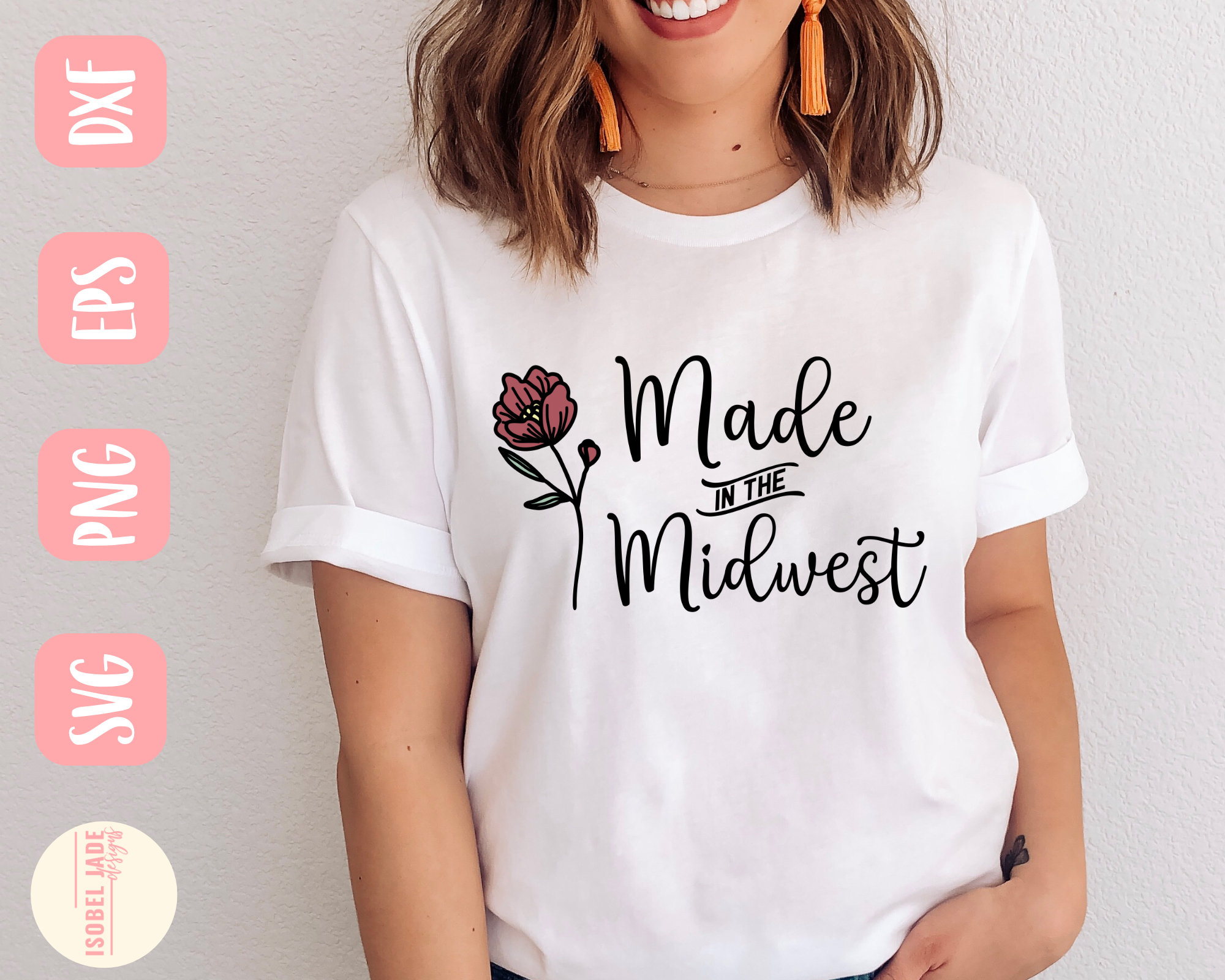 Made in the Midwest SVG Design - Midwest SVG File for Cricut - Midwest ...