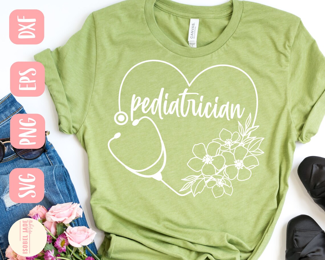 Pediatrician Svg Pediatrician Stethoscope Svg Stethoscope | Etsy