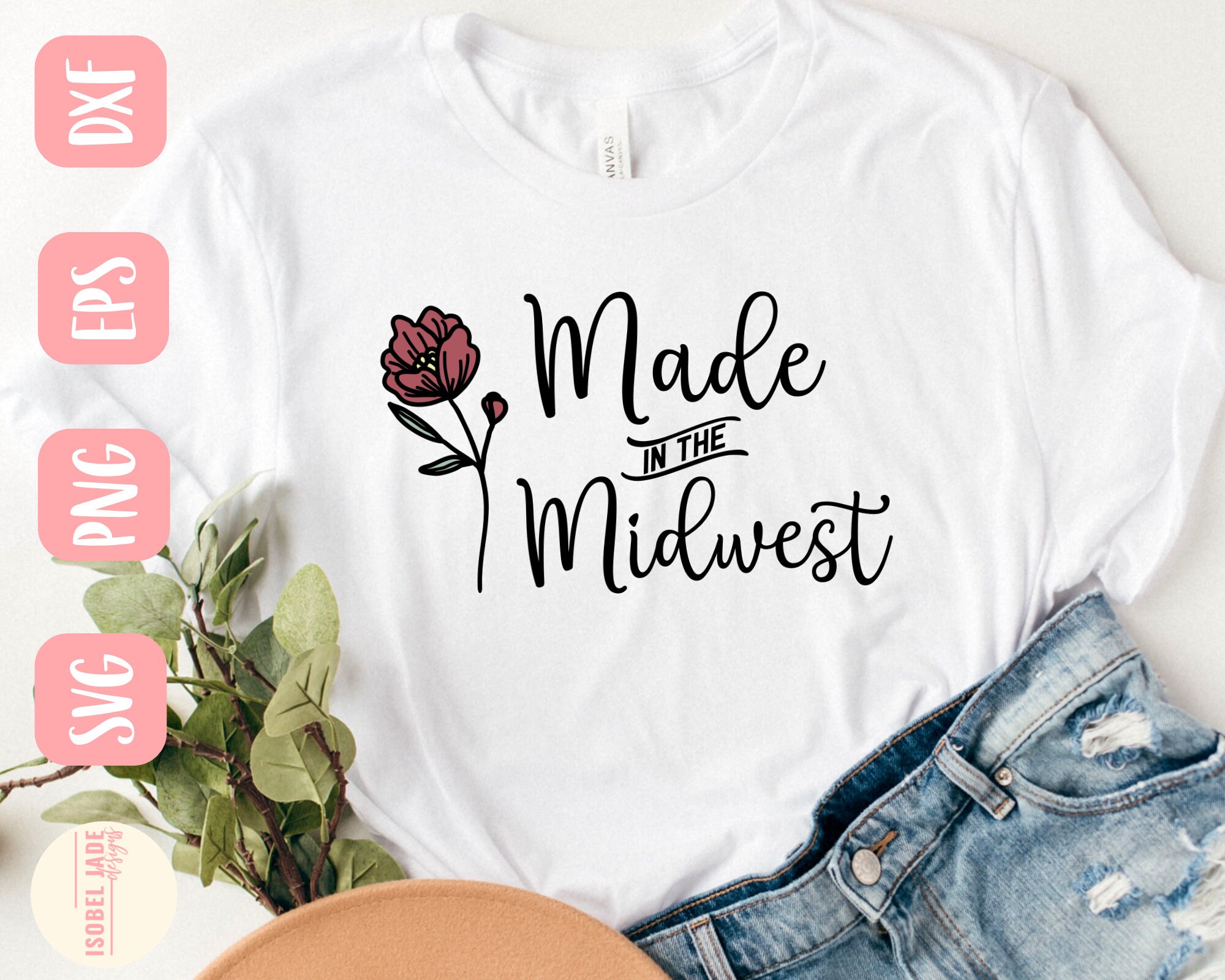 Made in the Midwest SVG Design - Midwest SVG File for Cricut - Midwest ...
